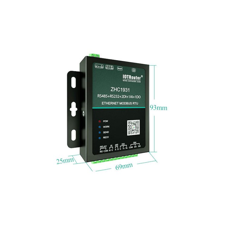 ZHC1931 Single Channel Ethernet IO Controller - IOTROUTER